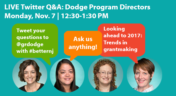 #BetterNJ Twitter Chat: Join us for a live Q&A with Dodge Program ...